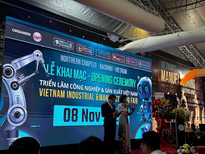Opening of Vietnam Industry and Manufacturing Exhibition (VIMF) 2023